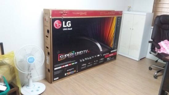 LG 75UH8500 -UD 해외직구티비 광주벽걸이티비기사 : 네이버 블로그
