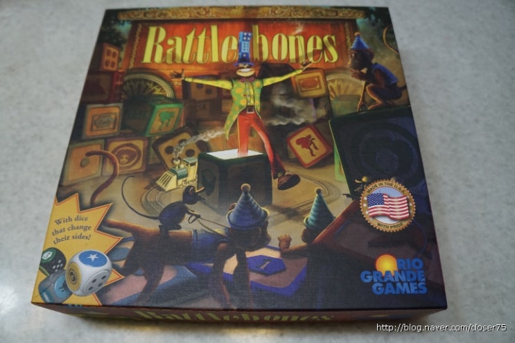[보드게임] 래틀 본스 (Rattle Bones, 2014) : 네이버 블로그