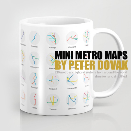 [창의력]미니 메트로 맵 시리즈 By Peter Dovak : 네이버 블로그