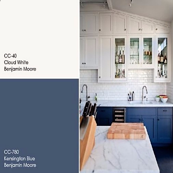 블루언니_ 벤자민무어페인트 추천 COLOR = KENSINGTON BLUE : 네이버 블로그