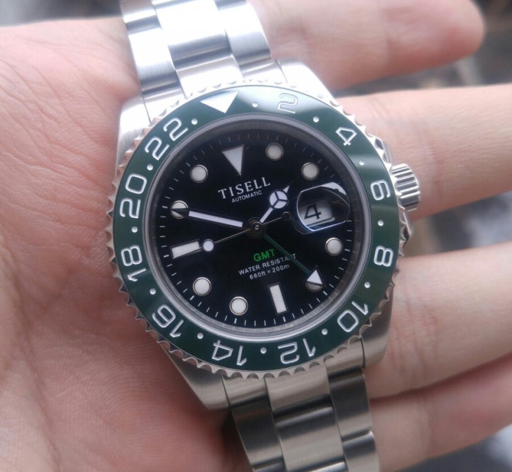 Tisell 티셀 서브마리너 gmt 그린 후기 및 리뷰 : 네이버 블로그