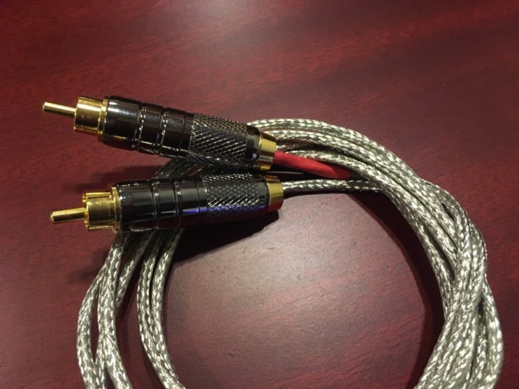 완벽한 실드의 RCA 신호 케이블 (판매중)품명:ACA-01 : 네이버 블로그