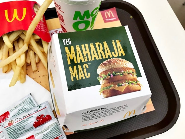 [인도/델리] 인도식 빅맥, 마하라자 맥 (Maharaja Mac) 을 먹다 : 네이버 블로그