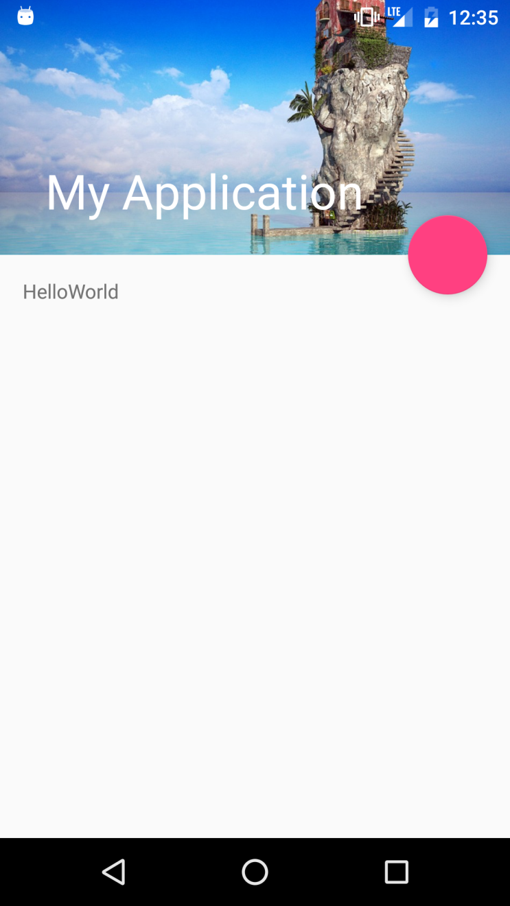 [Android] CoordinateLayout을 이용해 접히는 Toolbar 살펴보기 : 네이버 블로그