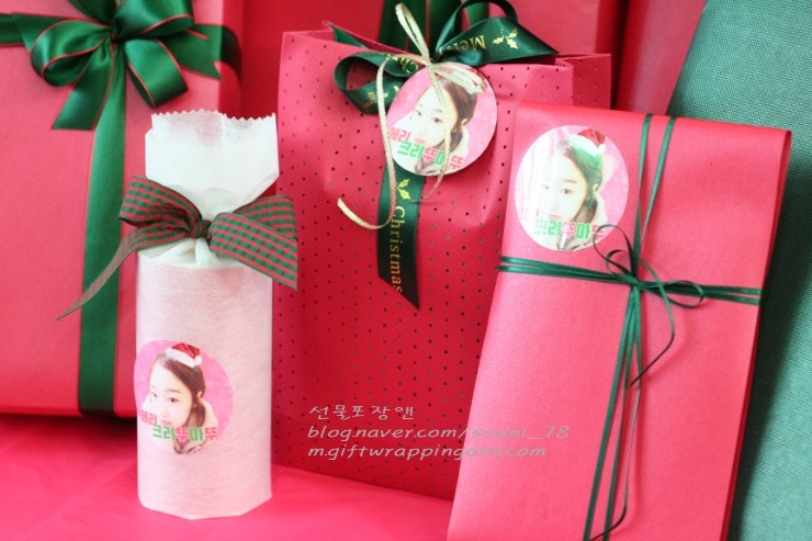 우주소녀 수빈을 위한 크리스마스 선물포장 연예인선물포장크리스마스선물포장걸그룹아이돌선물포장용산선물포장동부이촌동선물포장