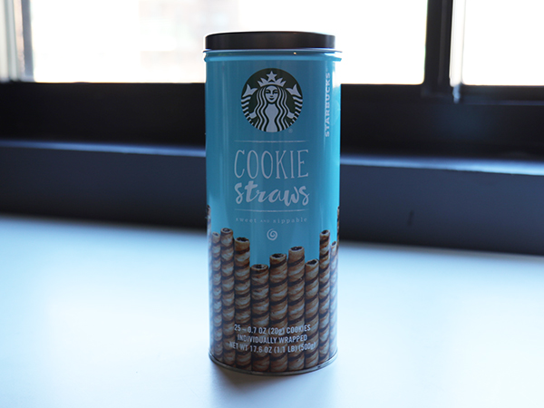 스타벅스 과자 , 스타벅스 쿠키스트로우 cookie straws 후기 , starbucks wafer 스넥 / 수입미국과자 리뷰 ...