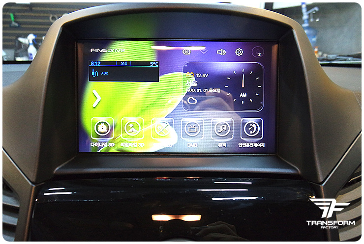 올란도 파인드라이브 BF700 네비게이션 매립 : 네이버 블로그