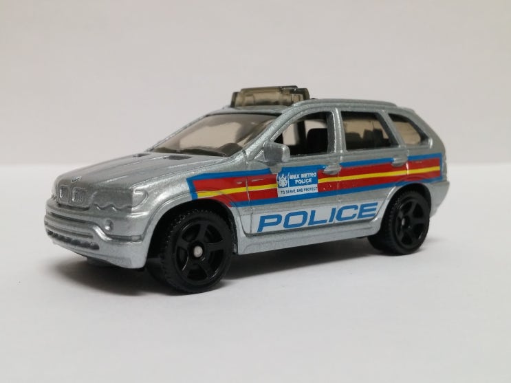 (1:64) [Matchbox] BMW X5 Police [mainline - MBX Heroic Rescue] 매치박스 E53 ...