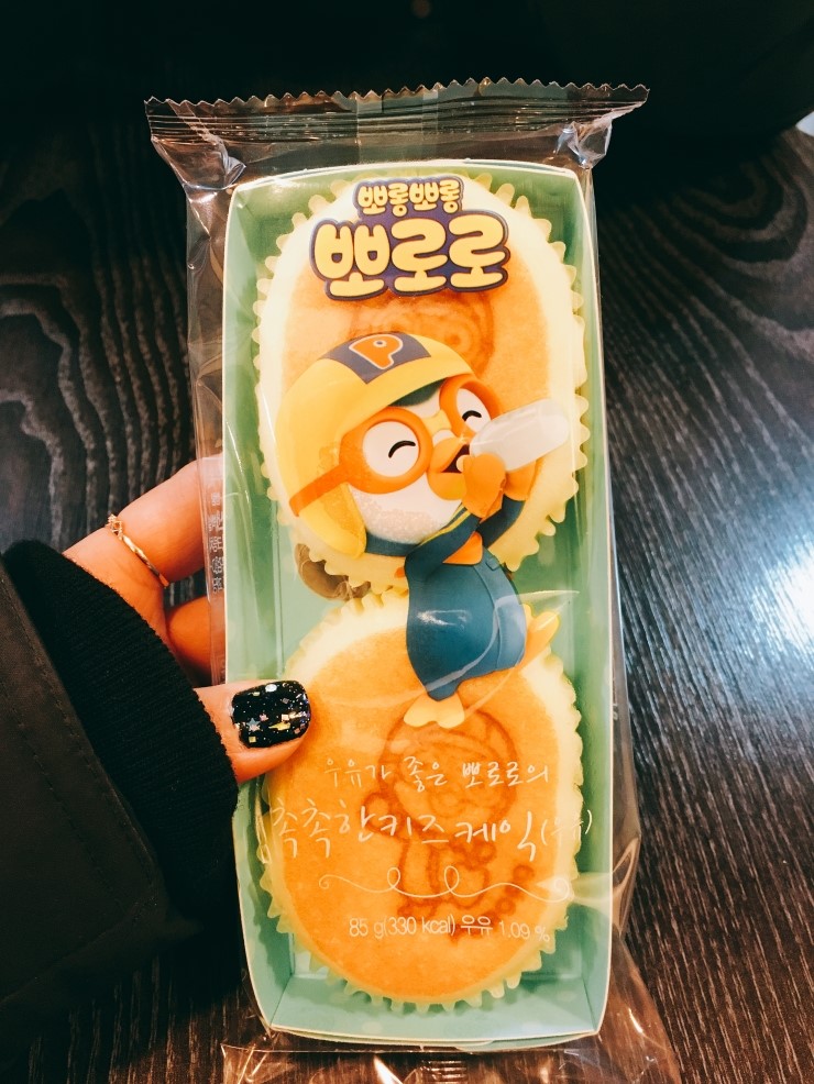 파리바게트 촉촉한키즈케익 파리바게트 뽀롱뽀롱뽀로로 네이버 블로그