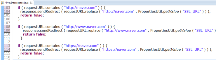 (Java) Http 를 Https 로 Redirect 시키기. 홈페이지 Https 로 변경 : 네이버 블로그