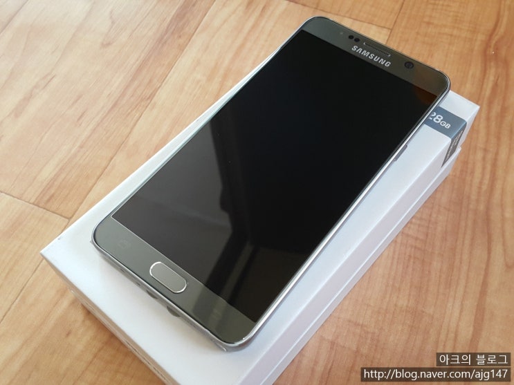 삼성 갤럭시 노트 5 SM-N920 스마트폰 개봉과 리뷰 : 네이버 블로그