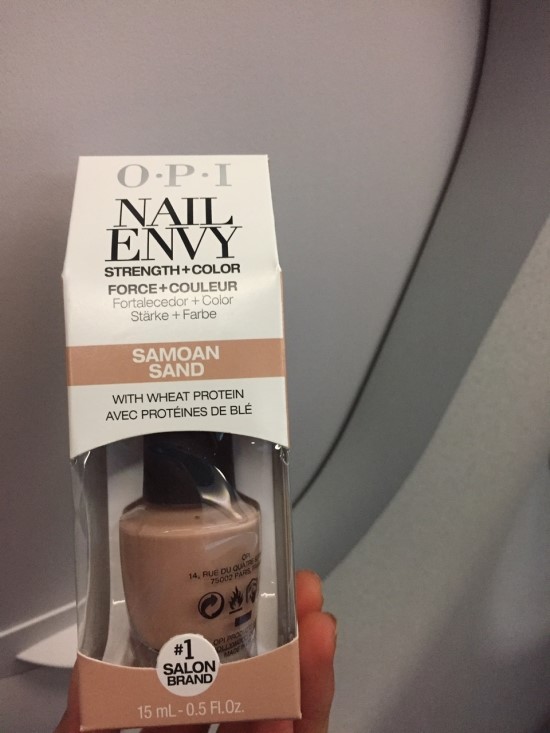 OPI NAIL ENVY ; Strength+color, Samoan Sand/ OPI 손톱강화제 : 네이버 블로그