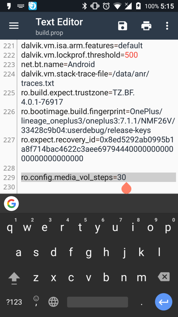 (Root) build.prop을 이용한 볼륨 세분화 하기 : 네이버 블로그