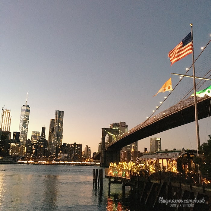 뉴욕 여행 10_3일차_브루클린덤보, 브루클린브릿지 & Brooklyn bridge park pier1, 브루클린 야경 스팟 ...