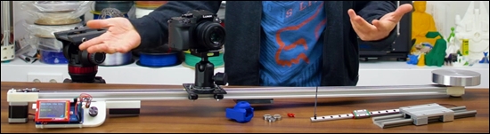 [버섯] 아두이노로 제어하는 카메라 슬라이더 만들기 - Build your own Arduino-controlled camera ...