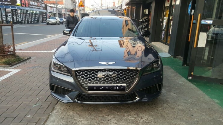 제네시스DH G80 스포츠 개조작업 : 네이버 블로그