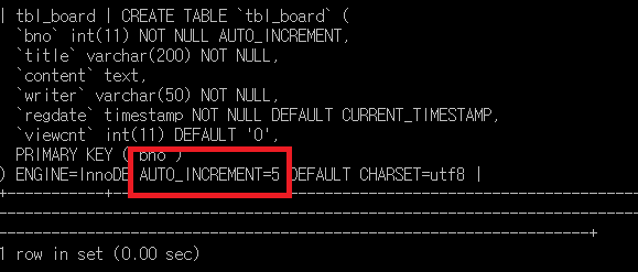 [Mysql] auto_increment 초기화 : 네이버 블로그