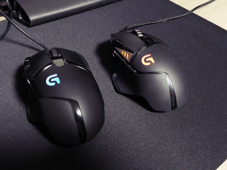 로지텍 g502 RGB 게이밍 마우스 사용기 (g402 비교) : 네이버 블로그