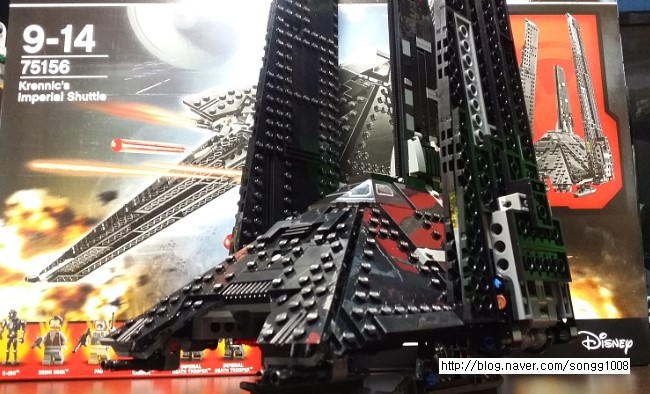[레고 75156] 크레닉의 임페리얼 셔틀(Krennic's Imperial Shuttle) - 조립리뷰 : 네이버 블로그
