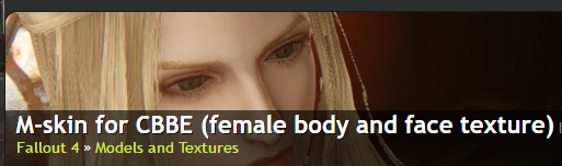 [스킨]M-skin for CBBE (female body and face texture) : 네이버 블로그