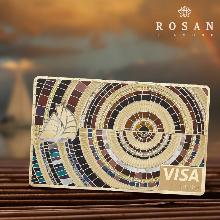 Rosan Diamond Visa Infinite - 세계에서 가장 비싼 로산 다이아몬드 비자 인피니트 카드 : 네이버 블로그