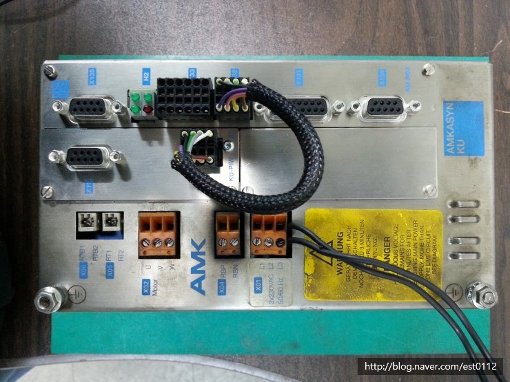 AMK AMKASYN KU 2-0-2-1 Servo Drive : 네이버 블로그