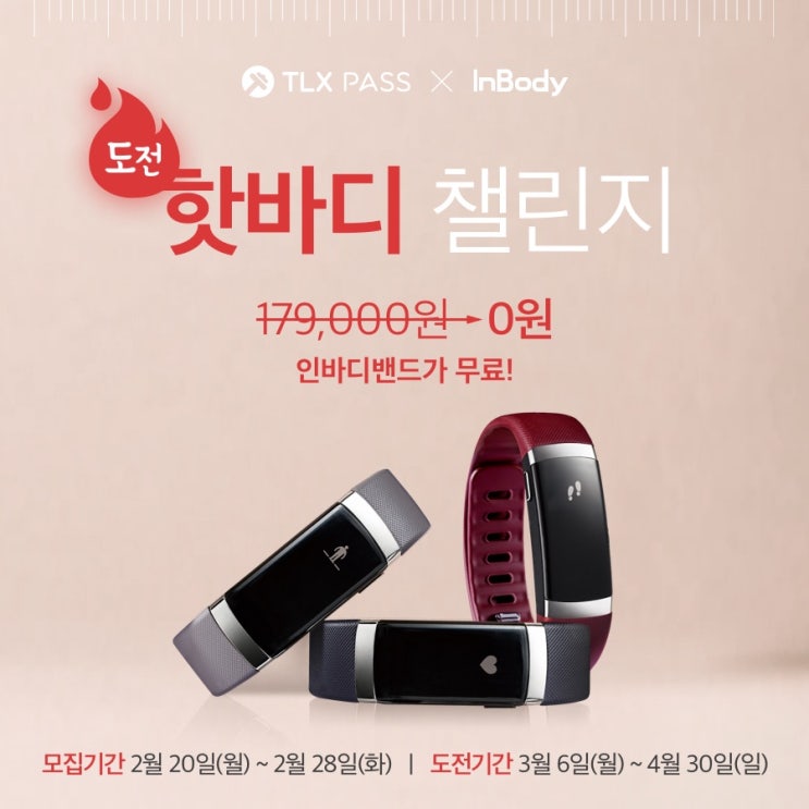 TLX PASS X 인바디밴드 체험단 모집 중! : 네이버 블로그