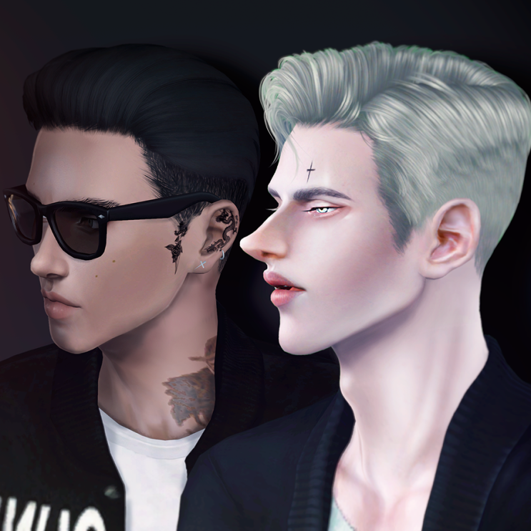S3CC // A03 X MMSIMS FACE TATTOO SET : 네이버 블로그
