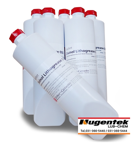 Divinol Lithogrease 000 기계 장비 선형 가이드 시스템의 롤러 윤활에 사용가능한 고온 및 저온 그리스 ...