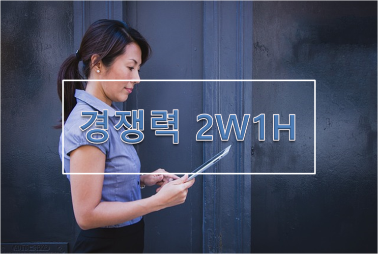 경쟁력 2W1H : 네이버 블로그