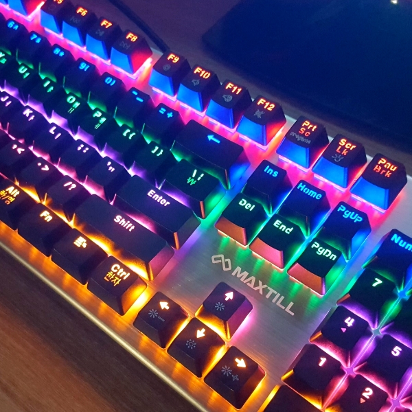 맥스틸(MAXTILL) 적축 기계식 키보드 구매하다. : 네이버 블로그