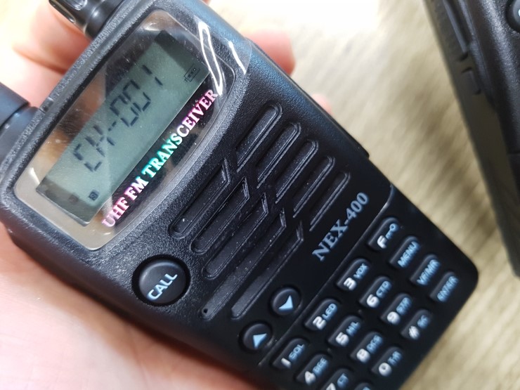 [초소형무전기] 라디오텍(RadioTek) NEX-400 업무용 무전기 구입기 : 네이버 블로그