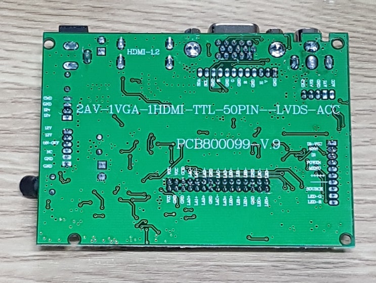 중국산 모니터 보드 PCB800099-V.9 feat 개판... : 네이버 블로그