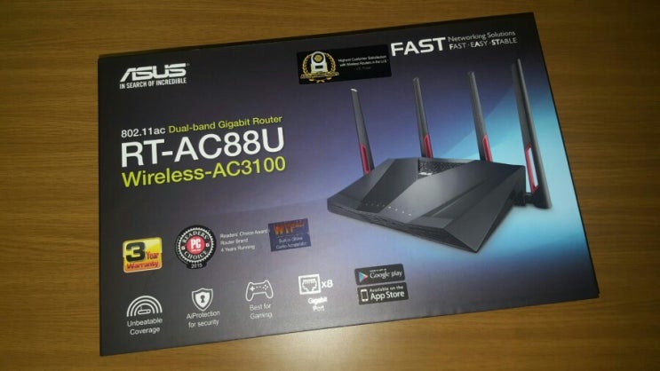 ASUS RT-AC88U 개봉기 : 네이버 블로그