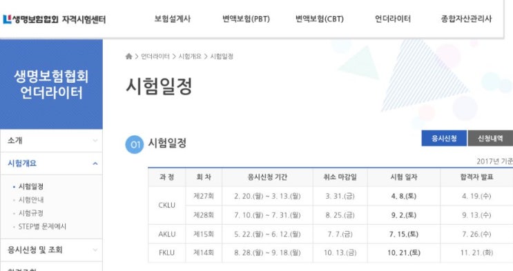 언더라이터 AKLU 자격증 준비하기 : 네이버 블로그