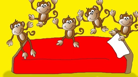 Five Little Monkeys Jumping On The Bed : 네이버 블로그