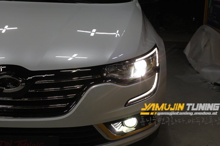 SM6 순정안개등 튜닝, 파워LED 전조증 및 안개등(솔라룩스) / 후방 리플렉터 LED 튜닝 / 포천 LED튜닝 전문 야무진 : 네이버 블로그