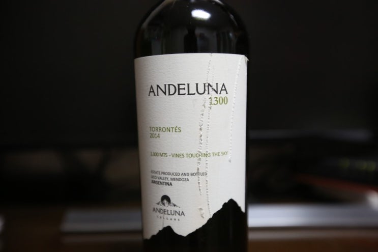 안델루나 1300 토론테스 2014, andeluna 1300 torrontes 2014 : 네이버 블로그