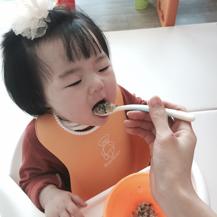 이유식거부 극복하기 성공 10개월아기 D333 아기주먹밥 아기덮밥 10개월아기 청포도 아기계란찜 아기계란밥