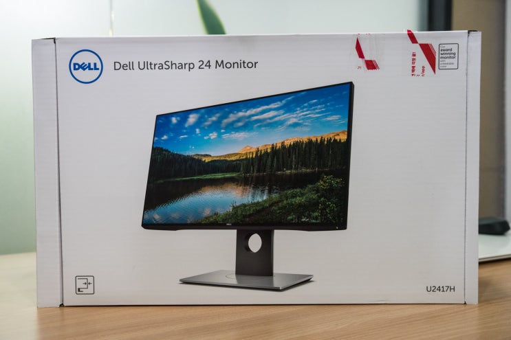 듀얼모니터 구성 DELL UltraSharp U2417H 델 울트라샤프 모니터 : 네이버 블로그