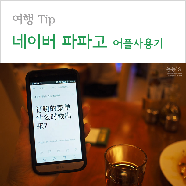 해외여행 필수앱, 통번역앱 네이버 파파고 실제 사용 후기 : 네이버 블로그