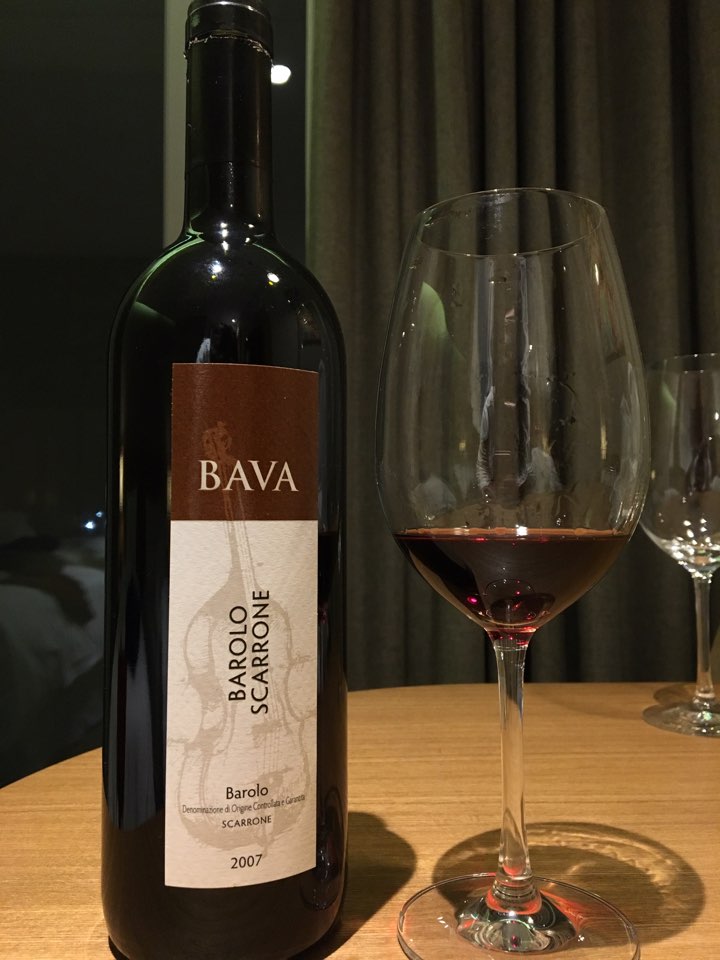 중후함과 긴 여운을 가진 와인, 바바 콘트라바쏘 바롤로 크뤼 스카로네 Bava Contrabbasso Barolo Cru ...