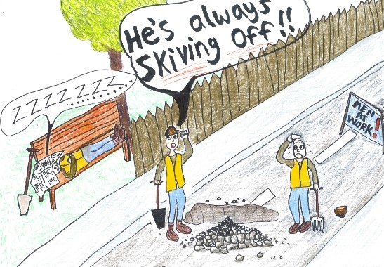 “Skiving (off)” : 네이버 블로그