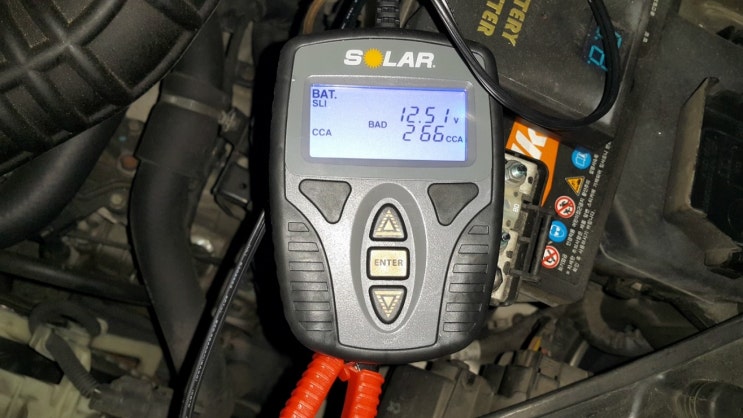 SOLAR BA9 40-1200 CCA Digital Battery and System Tester(자동차 배터리 테스터 ...
