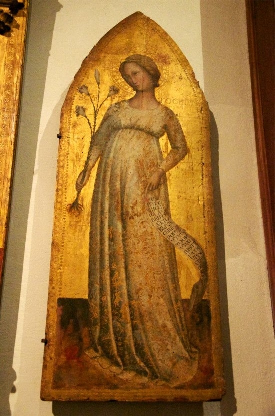 성녀 바울라(St. Paula of Rome)와 율리아 에우스토키움(St. Julia Eustochium), Sala 1 ...