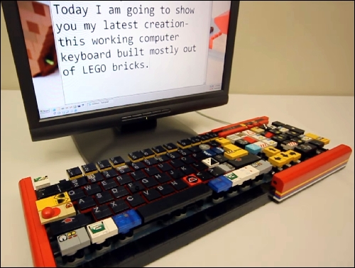 레고로 PC에서 동작하는 키보드 만들기 - Working LEGO Computer Keyboard : 네이버 블로그