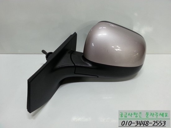 마티즈크리에이티브 스파크 수동 사이드미러 백미러 핑크색 Gql 모나코핑크 운전석 입니다 자동차중고부품친구