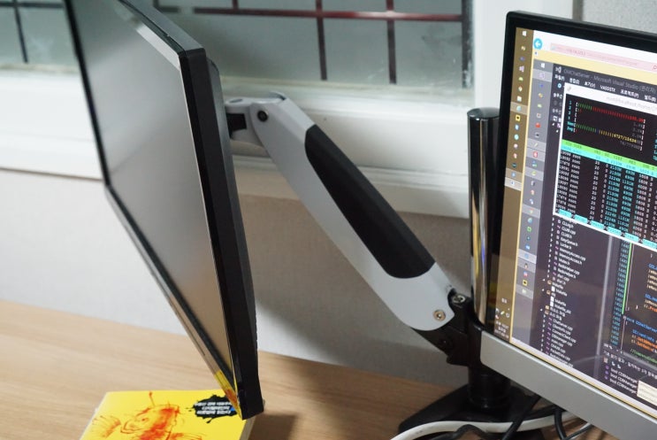 모니터거치대 높이조절 가능한 카멜마운트 GMA-2 : 네이버 블로그