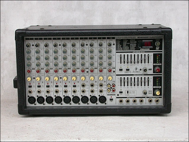 베링거 파워앰프 EUROPOWER PMX2000 : 네이버 블로그