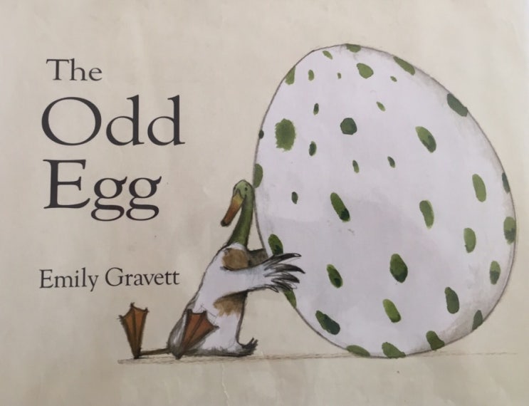 영어동화책 리뷰//The Odd Egg // 오리아빠/ 한권의 짧은 그림책이 전해주는 세가지 깊은 메세지/다양성 동화책/키즈영어 ...